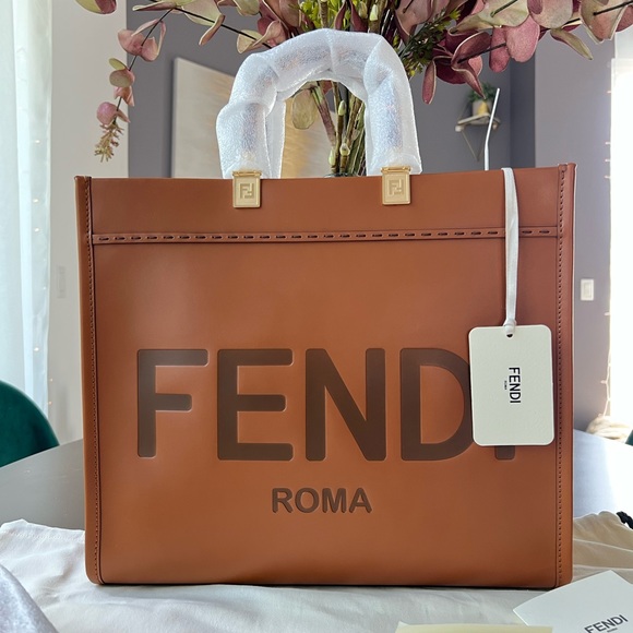 Fendi | Bags | Sold Nwt Fendi Sunshine Medium Leather Tote | Poshmark